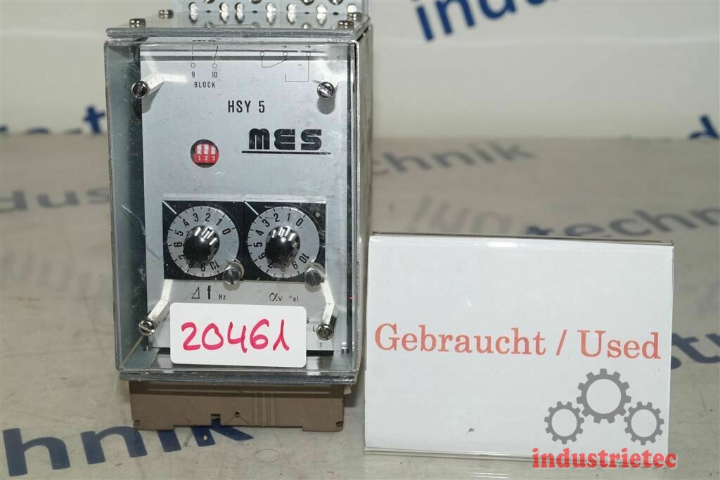 MES HSY 5 Transformator Wandler Umformer Generator, 170,00