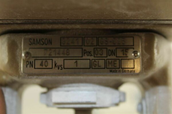 SAMSON 3785 PROFIBUS Positioner, 1.400,00